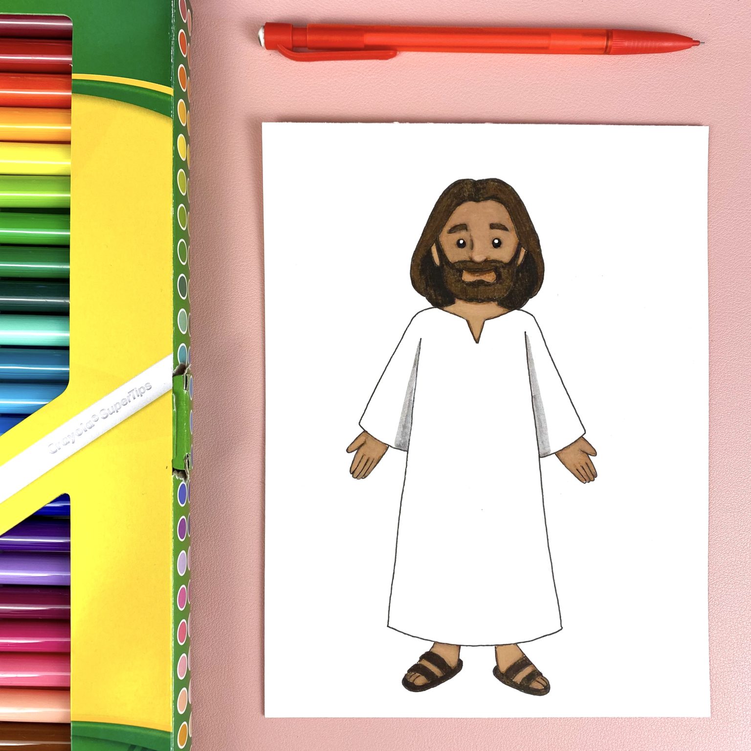 How to Draw Jesus | Amy Heyse